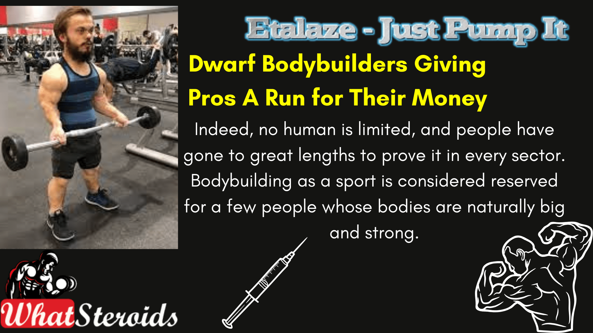 Dwarf Bodybuilders Giving Pros A Run for Their Money